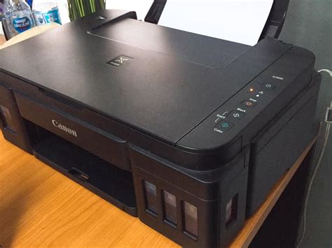 งานบริการซ่อมปริ้นเตอร์ เครื่องปริ้นเตอร์ Canon G2000 อาการ แผ่นซับหมึกเต็ม Error 5b00