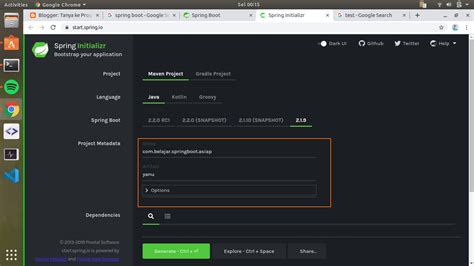 Tutorial Cara Membuat Hello World Menggunakan Framework Spring Boot