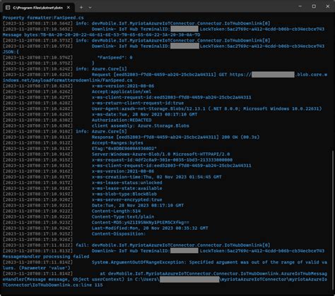 Myriota Connector Azure Iot Hub Downlink Logging Refactor Devmobiles Blog