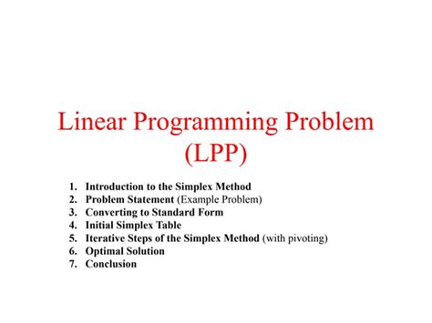 Simplex Method Minimization Pdf