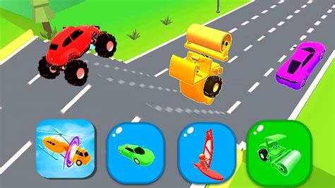 Funny Games Shape Shifting Run All Levels Gameplay Walkthrough Android Ios Max 5403 Youtube