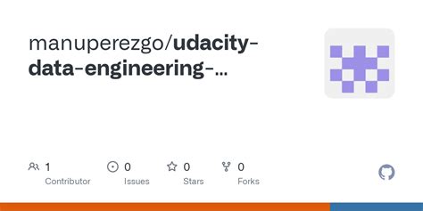 Github Manuperezgo Udacity Data Engineering Nanodegree