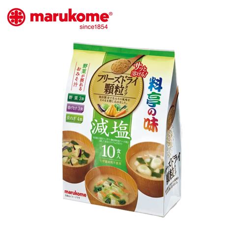 Marukome Fd Granule Genen Ryotei No Aji Assort 10s Freeze Dried Instant