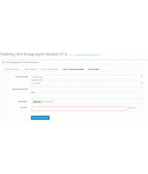 supplier xml module