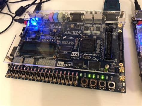 pdp11 ported to altera de2 115 fpga cyclone iv