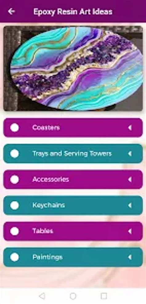 Epoxy Resin Art Ideas Pour Android Télécharger