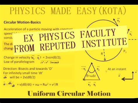 Maganapal Singh Chauhan On Linkedin Kinematics Relative Velocity Projectile Motion Uniform