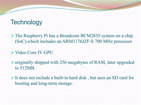 Presentation On Raspberry Pi Pptx