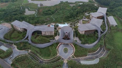 Aim Architecture Connects Resort Buildings With Tentacle Like Canopies