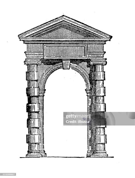 Theory Of Architecture Profiles Of Doors High Res Vector Graphic Getty Images