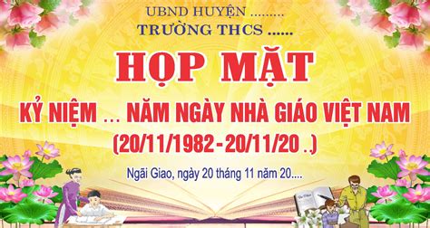 Phông Nền Trang Trí Ngày Lễ Nhà Giáo Việt Nam 2011