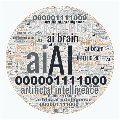 Ai Artificial Intelligence Brain Illustration Technology Quantum Computing Stock Illustration