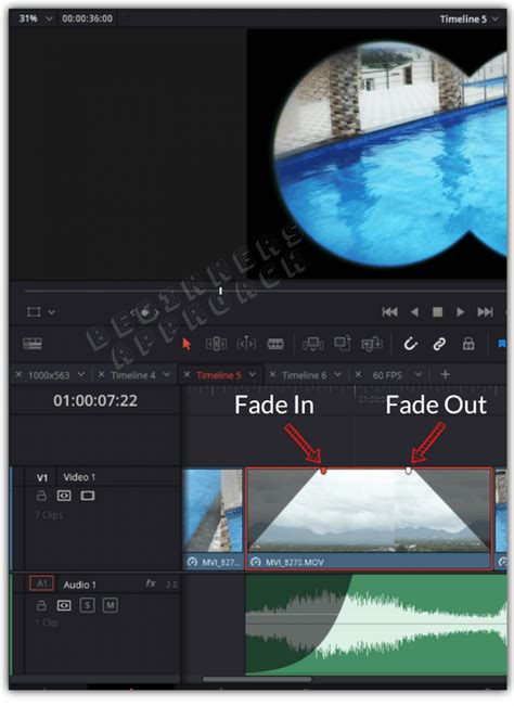 DaVinci Resolve Fade To Black Under Seconds