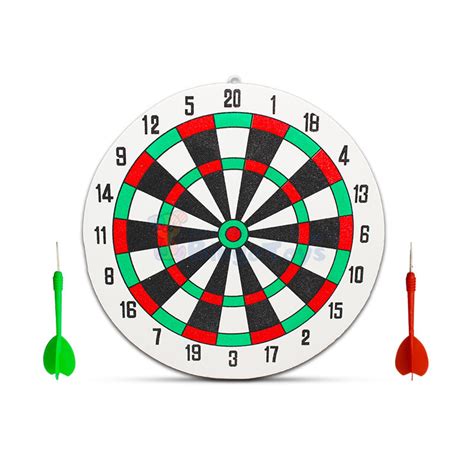 Double Sided Dart Board Game Bingo Toys