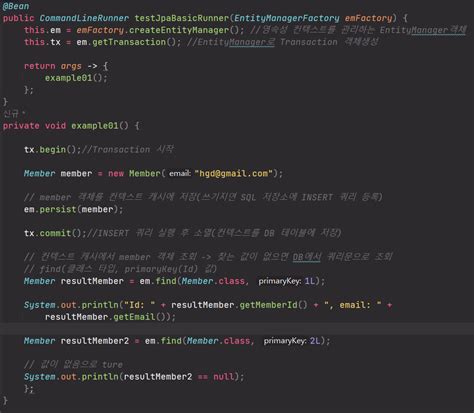 Spring Mvcjpapersistence Api엔티티 매핑연관관계 매핑