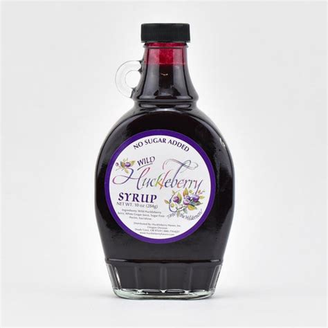 Huckleberry Jams And Syrups Made In Oregon