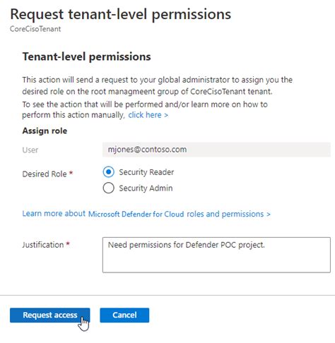 Grant And Request Tenant Wide Permissions Microsoft Defender For