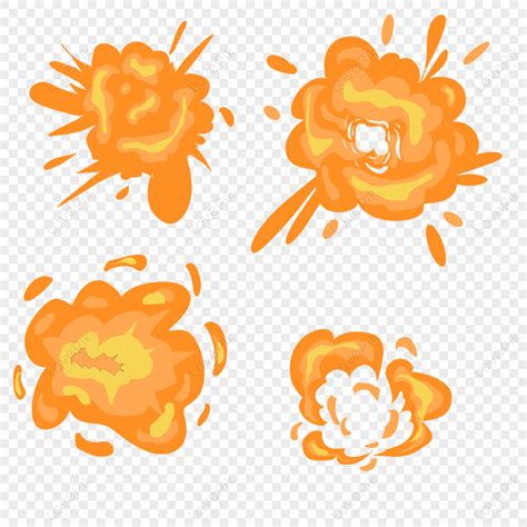 만화 일러스트 폭발 붐 이야기빨강생기빨간 Png 일러스트 무료 다운로드 Lovepik