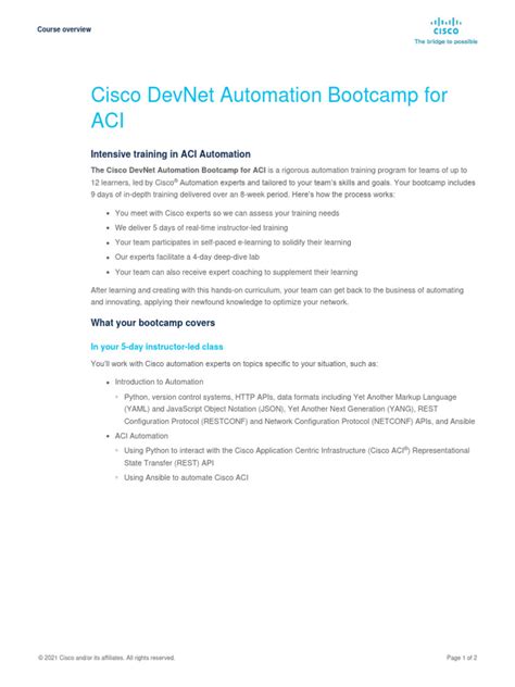 devnet automation bootcamp aci automation pdf json representational state transfer
