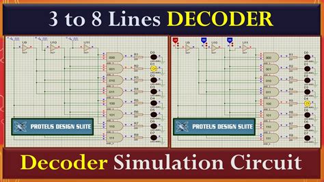 3 To 8 Lines Decoders Decoder Decoder In Digital Electronics Decoder Circuit Diagram Youtube