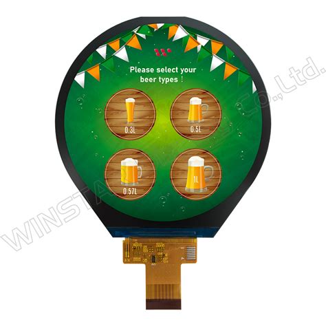 Circular Display Screen Display Circular Circular Screen Circular TFT Display LCD WINSTAR
