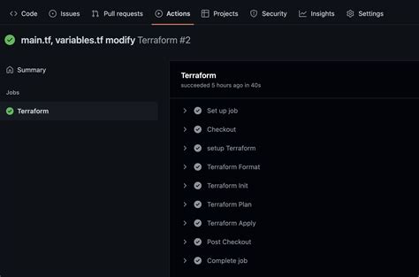 github actions から terraform で azure の resourcegroup を作成してみました