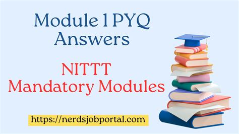 Nittt Module 1 Question Paper 2024 February