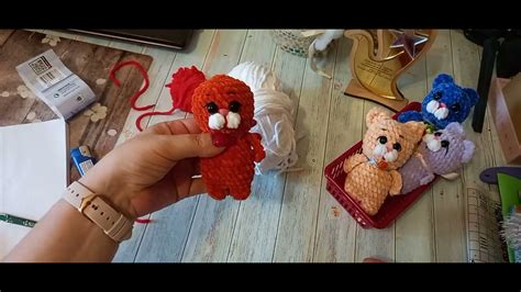 наталивяжет амигуруми Мастер класс котик плюшевый 2часть Youtube