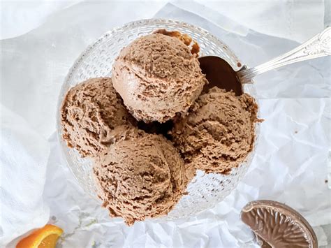 Chocolate Orange Ice Cream No Churn Daffodil Kitchen