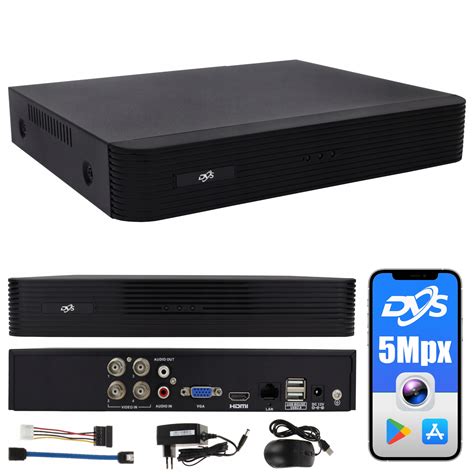 REJESTRATOR ANALOGOWY DO MONITORINGU 4 KAMER 5MPX - Sklep, Opinie, Cena ...