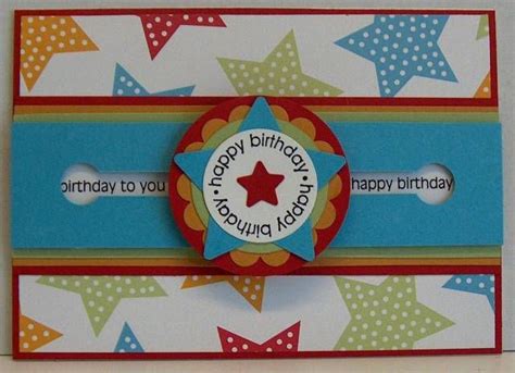 Happy Birthday Spinner Card By Kristinketelhut Cards And Paper Crafts
