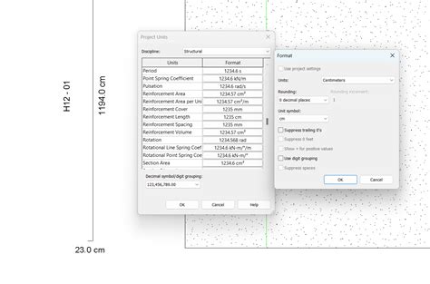 Solved Remove Units On New Rebar Detail Autodesk Community