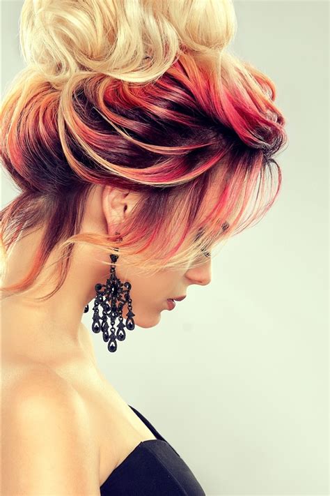Wallpaper Fashion Girl Hairstyle Colors Side View 5120x2880 Uhd 5k