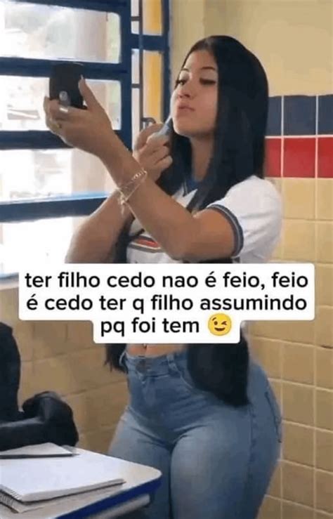 Ter Filho Cedo Não é Feio Feio é Cedo Ter Q Filho Assumindo Pq Foi Tem