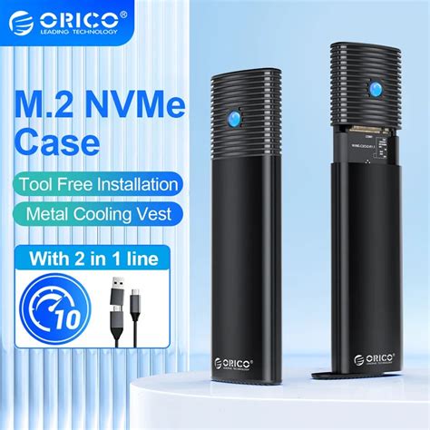 Jual Orico Pwm2 G2 Usb3 2 Gen 2 Type C M 2 Nvme Ssd Enclosure Casing Ssd 10gbps Shopee Indonesia