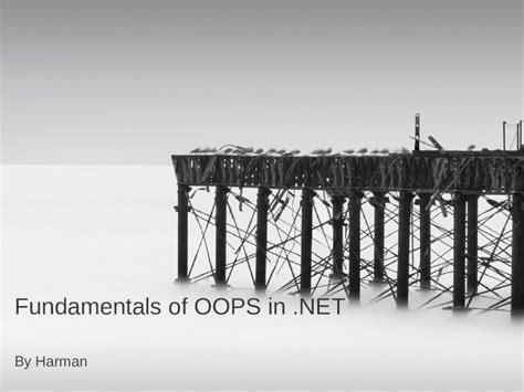 Pptx Fundamentals Of Oops In Net Dokumentips