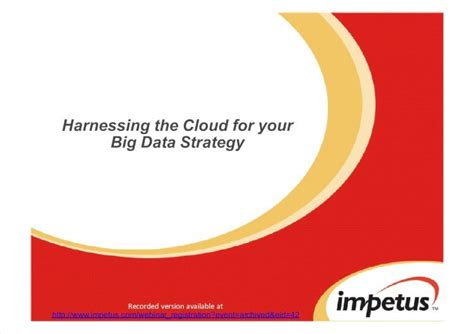 Pdf Harnessing The Cloud For Your Big Data Strategy Dokumen Tips