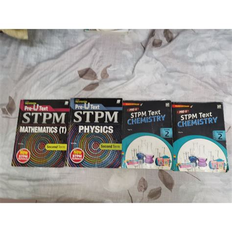 Stpm Book Sem 1 Sem 2 Pelangi Sasbadi Chemistry Shopee Malaysia