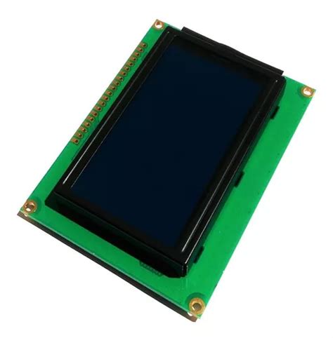 display lcd 128x64 fundo azul para arduino esp8266 esp32 parcelamento