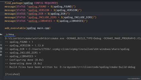 Find Package使用 Spdlogconfig Cmake Csdn博客
