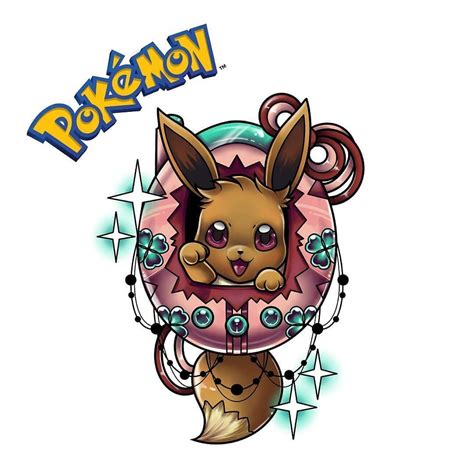 Anime Tattoos😎122k On Instagram 😍 PokÉmon Tattoo Designs😍 By Coladaink Follow
