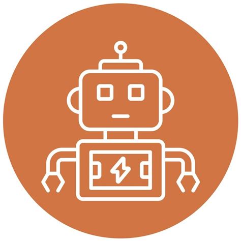 Premium Vector Vector Design Robot Battery Icon Style