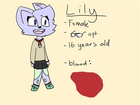 Lily Ref Sheet By Meevelover On Deviantart