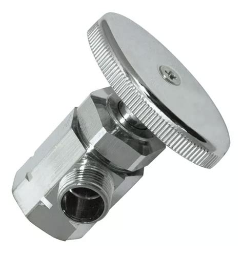 Llave Angular Control Agua Doble ¼ Vuelta Conexiones ½x3 8
