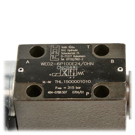 Voith We02 6p100e240hn Thl1500001010 Wegeventil Kaufen Bei Cnc Bote