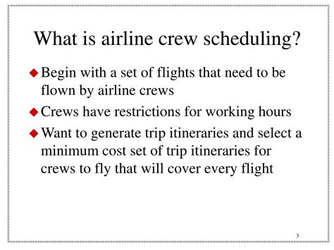 Ppt A Second Stage Network Recourse Problem In Stochastic Airline Crew Scheduling Powerpoint