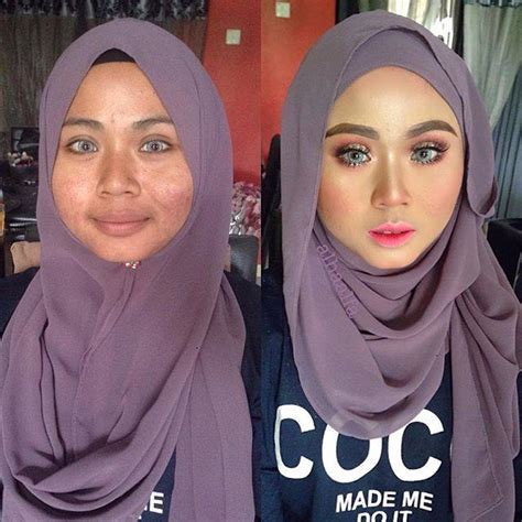 20 Foto Keajaiban Makeup Cewek Ini Buktikan Cantik Butuh Modal