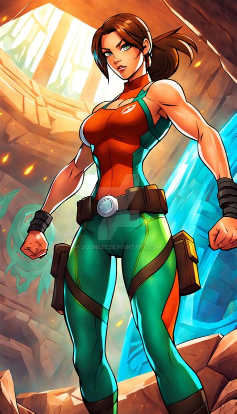 Lara Croft Gains Elastic Powers By Josh627 On Deviantart