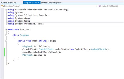Chamindas Devops Journey With Msft Execute Coded Ui Test With Console