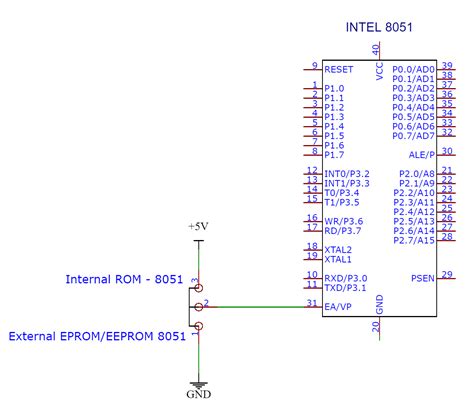 Brief History Of Intel 8051 Microcontroller Circuit Reset